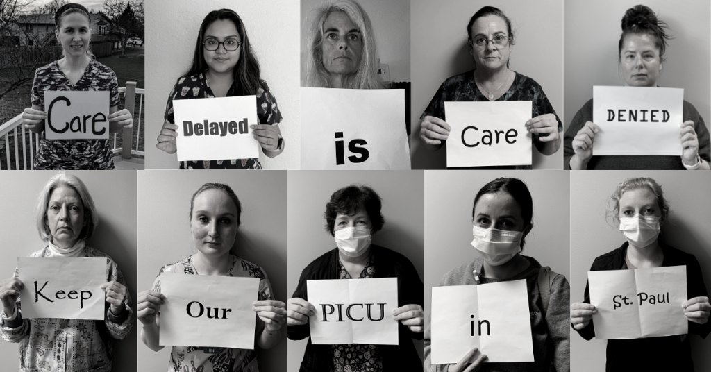 Keep Our PICU in St. Paul - Minnesota Nurses Association