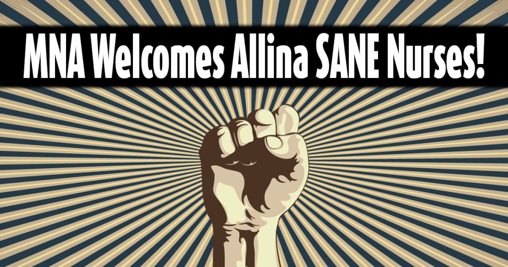 Allina Sexual Assault Nurse Examiners vote to affiliate with Minnesota ...